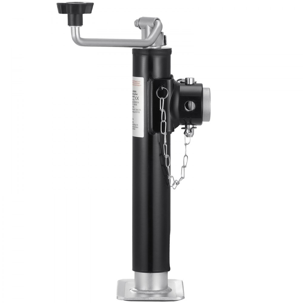 VEVOR Trailer Jack, 2000 lbs Dynamic Load Capacity, Weld-on Pipe-Mount ...