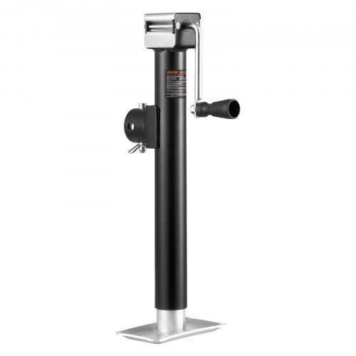 VEVOR Trailer Jack Weld-on Pipe Mount Swivel Trailer Jack 5000 lbs 15 ...