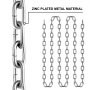 VEVOR Grade 30 Chain 3/16 Inch by 100Ft Length Grade 30 Proof Coil ...
