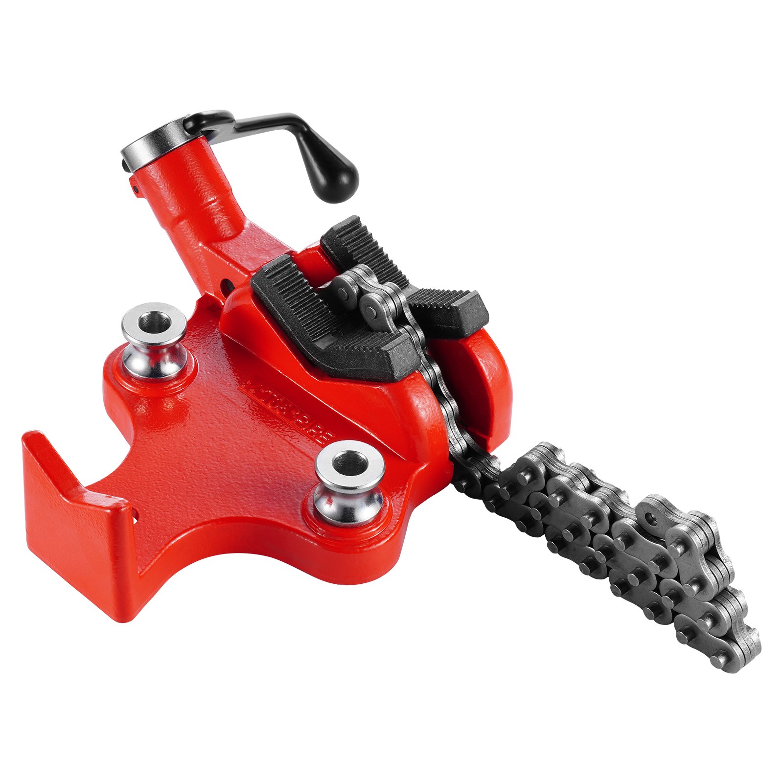 VEVOR Heavy-Duty Pipe Chain Vise, 1/4" - 6" Pipe Capacity, 28" Rugged ...