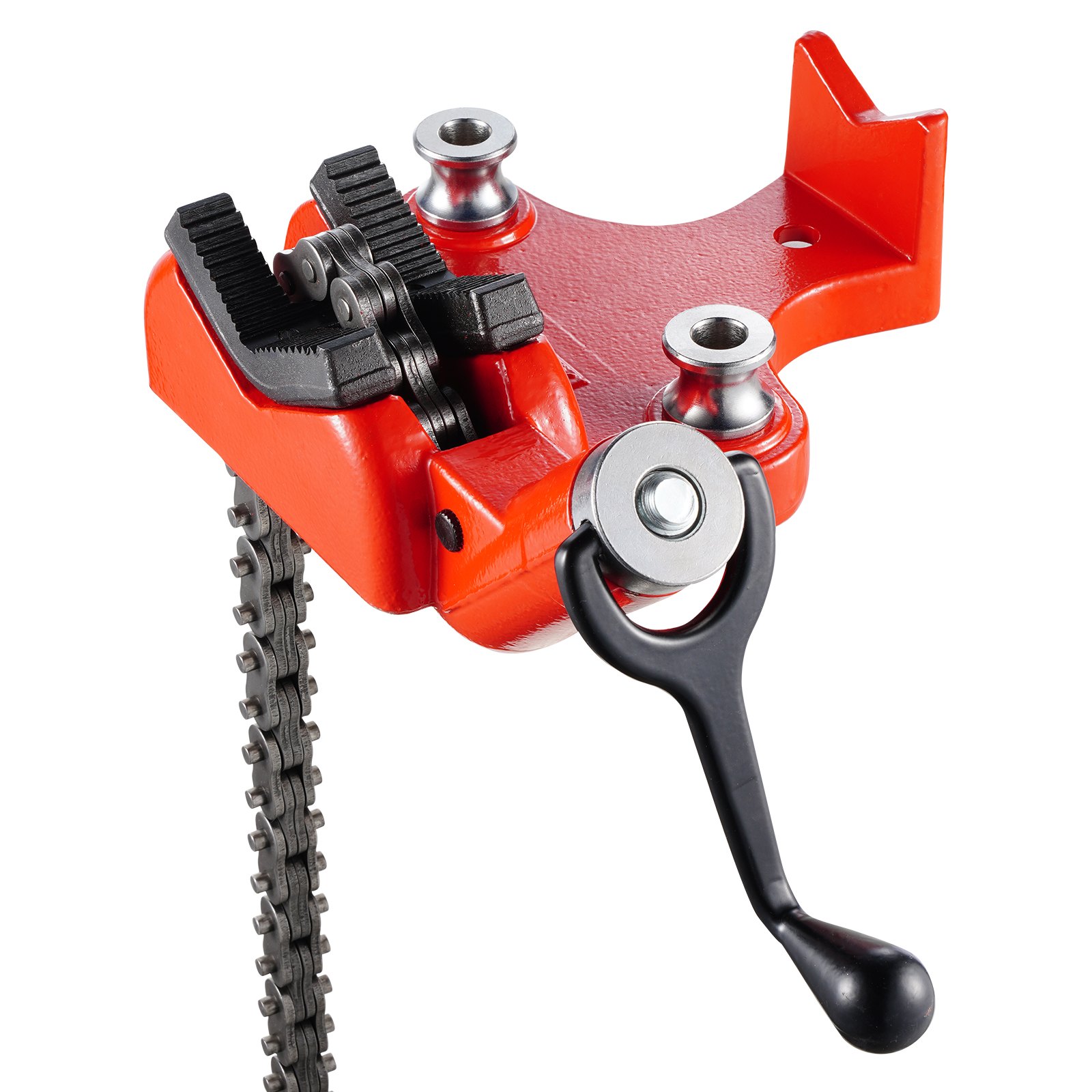 VEVOR Heavy-Duty Pipe Chain Vise, 1/4" - 6" Pipe Capacity, 28" Rugged ...