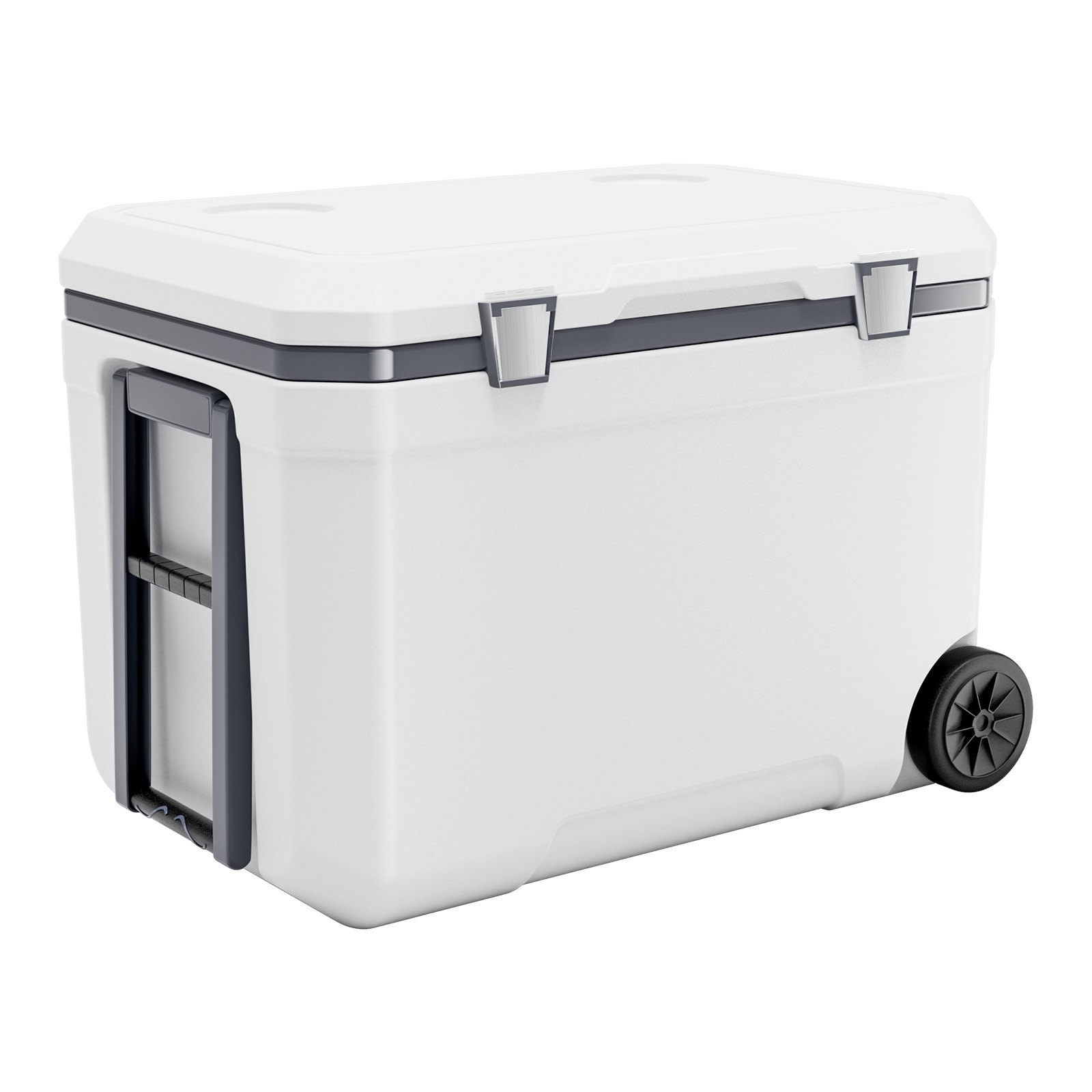 VEVOR 45 QT Cooler With Wheels – Holds 64 Cans, 60 Hr Ice