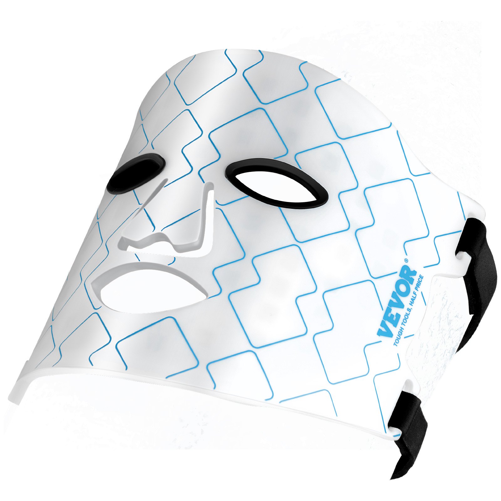 VEVOR Red Light Therapy Mask 7-Color LED Face Mask Light Therapy with ...