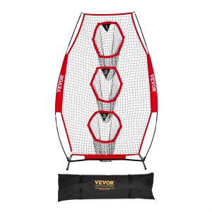 VEVOR 8 x 4 inch Football Trainer Throwing Net, Training Throwing ...