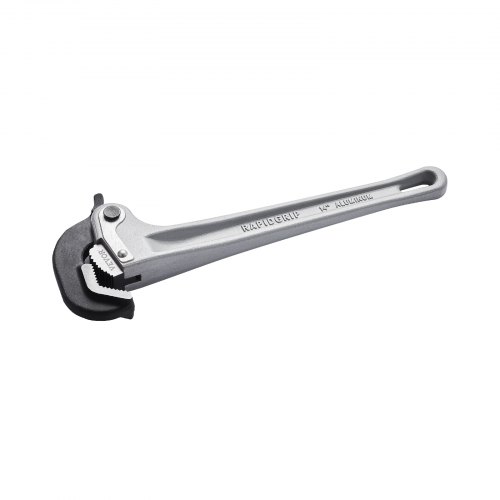 VEVOR Pipe Wrench, 14" Aluminum Straight Pipe Wrench, Automatic Jaw ...