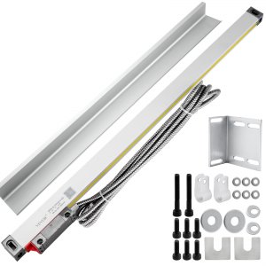 VEVOR 1 Axis Lathe Linear Scale 600mm with Accuracy 0.0002" Optical ...