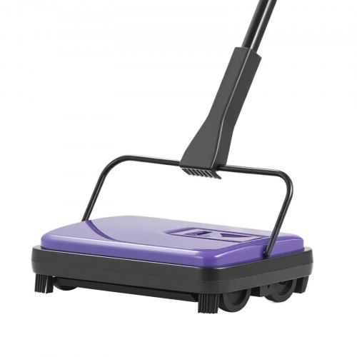 VEVOR Carpet Sweeper Manual, Floor Sweeper with 300 ml Dustbin Capacity ...