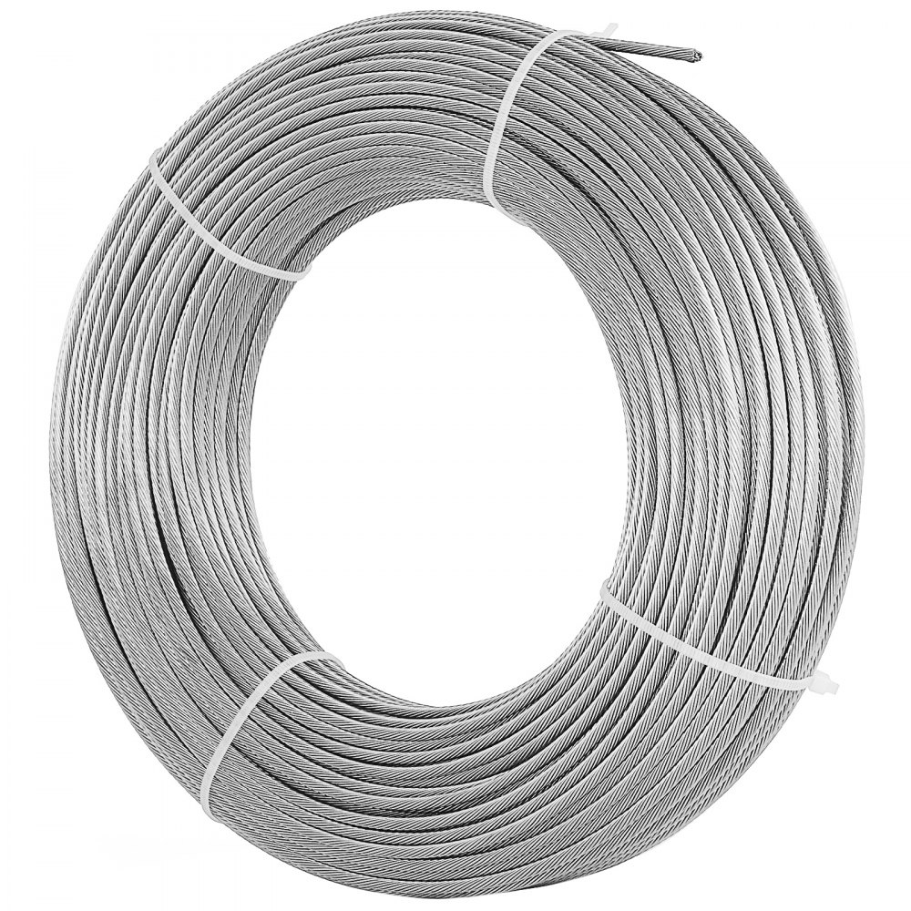 1/8'' 1x19 Stainless Steel Cable Wire Rope Indoor Heat Resistance Anti ...