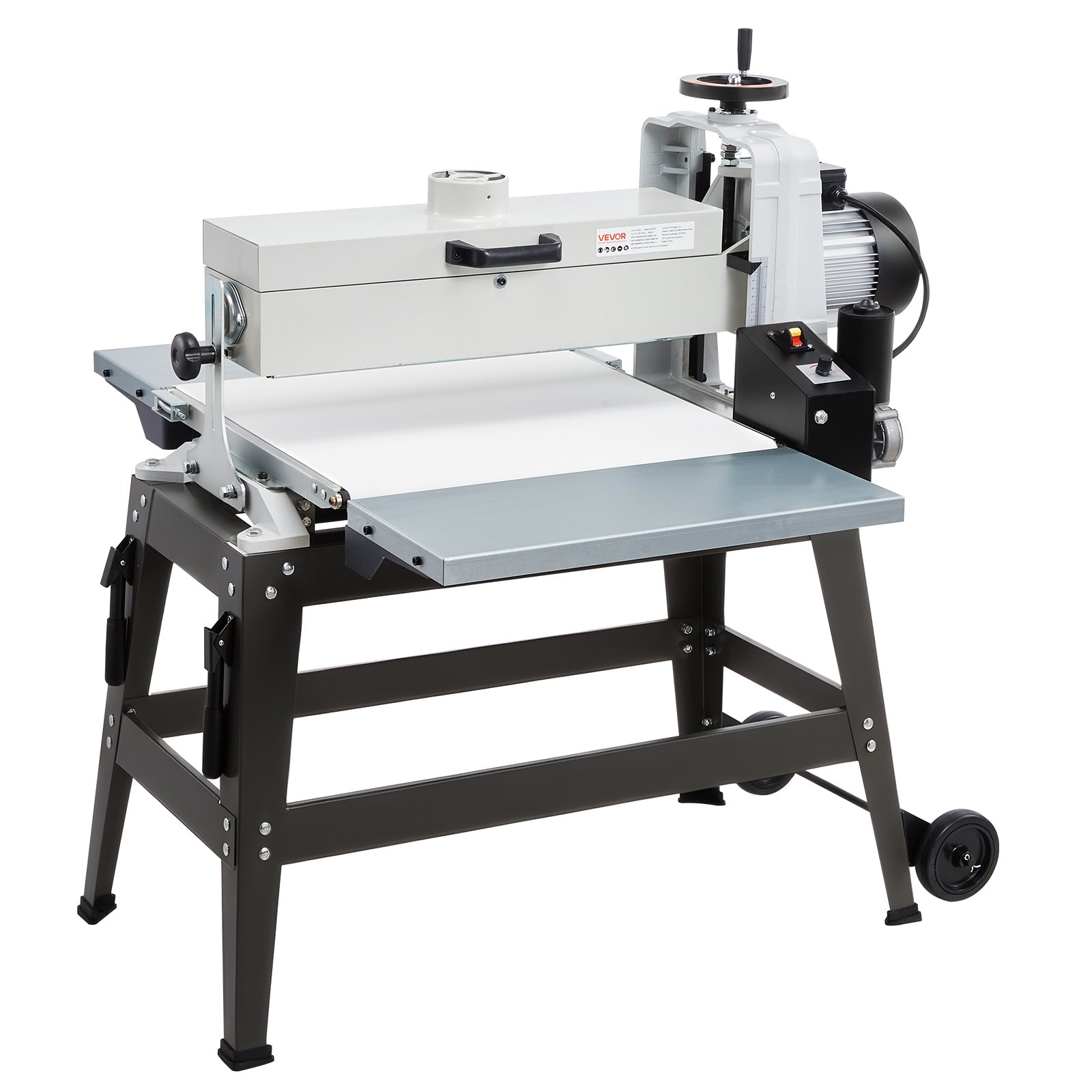 VEVOR 22" Drum Sander with Stand & Extension Tables, 1.75HP 1440RPM ...