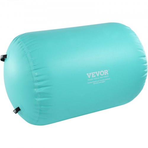 VEVOR Air Mat Tumble Track Air Spot, Round Inflatable Air Roller, Air ...