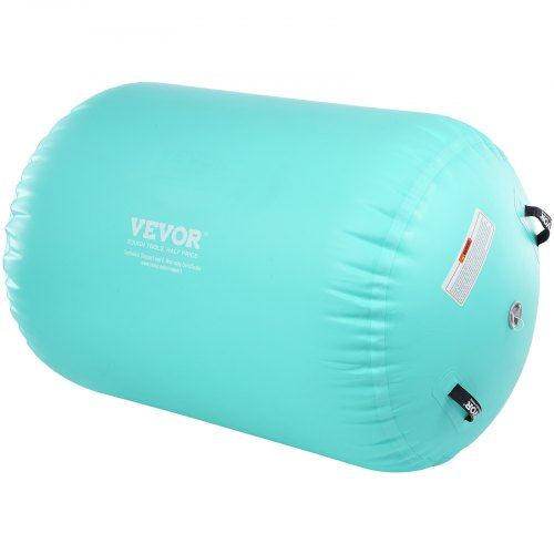 VEVOR Air Mat Tumble Track Air Spot, Round Inflatable Air Roller, Air ...