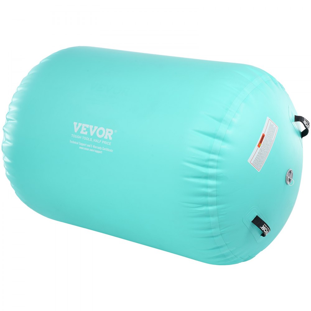VEVOR Air Mat Tumble Track Air Spot, Round Inflatable Air Roller, Air ...