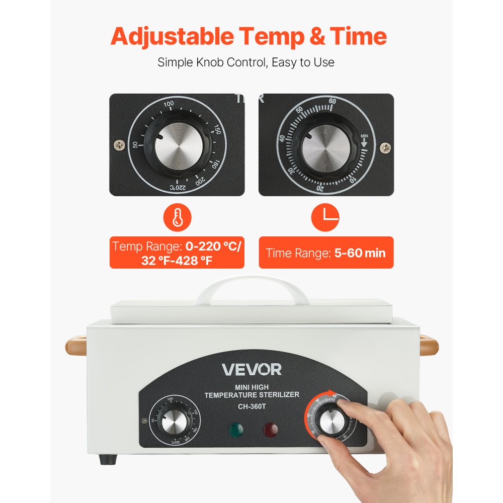 VEVOR High Temperature Autoclave Machine, 2L, 300W High Temperature ...