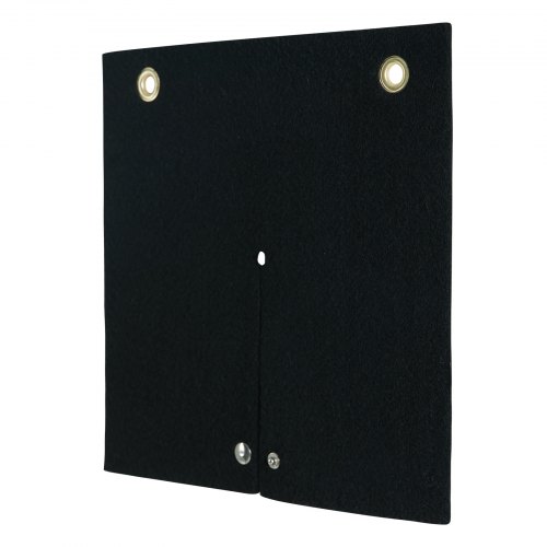 VEVOR Welding Blanket 12 x 12 Carbon Fiber Heat Shield Welding Mat Up To 1800 F Heat Resistant Flame Protector Pad Plumbing Hole Propane Torch