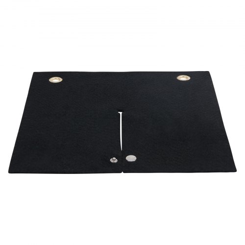 VEVOR Welding Blanket, 12" x 12" Carbon Fiber Heat Shield Welding Mat ...