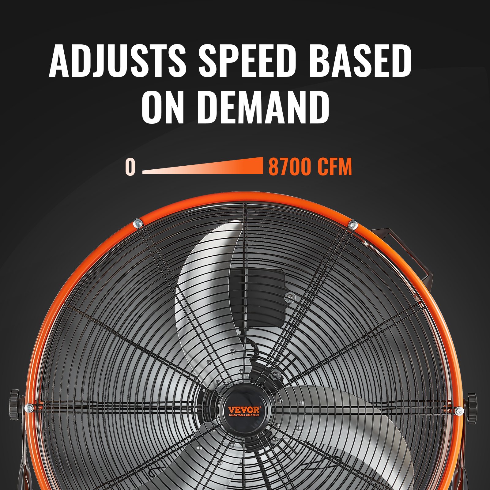 Drum Fan 24 In High Velocity Industrial Infinitely Variable Speed ...