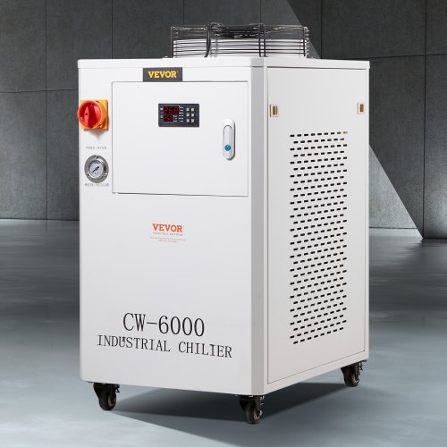 VEVOR Industrial Water Chiller, CW6000, 1500W Industrial Water Cooler ...