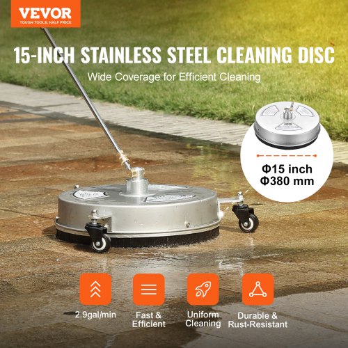 Power washer disc store
