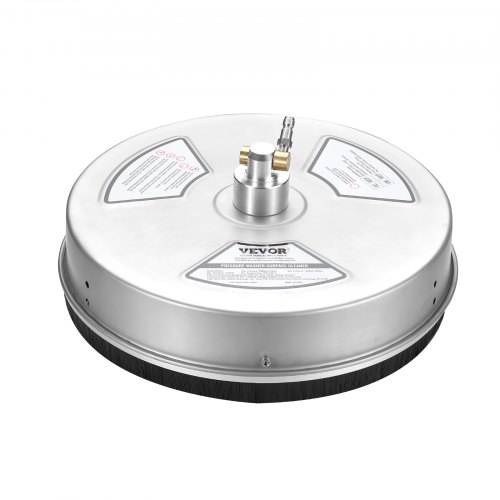 VEVOR 15" Pressure Washer Surface Cleaner w/ Wheels, Stainless Steel ...