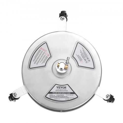 VEVOR 15" Pressure Washer Surface Cleaner w/ Wheels, Stainless Steel ...
