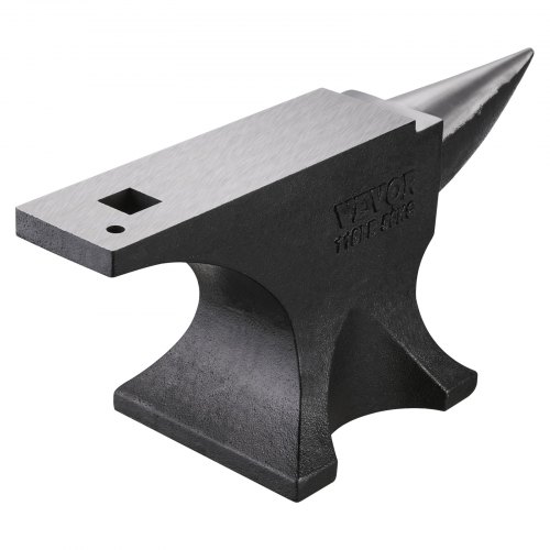 Single Horn Anvil 110lbs Cast Steel Anvil Round Horn Anvil for ...