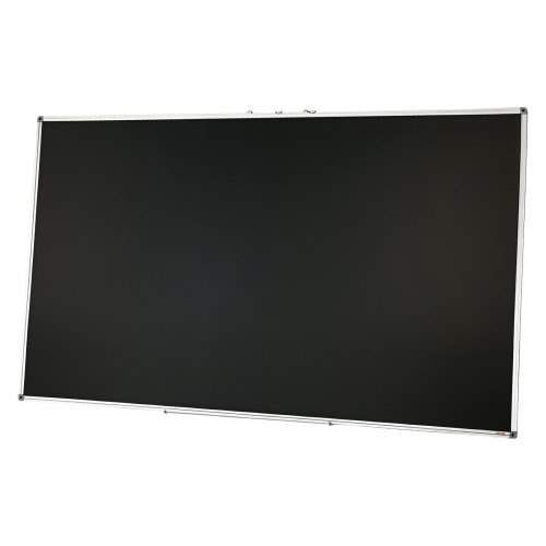 VEVOR Black Board, 70 x 40 inch Large Chalkboard with Aluminum Frame ...