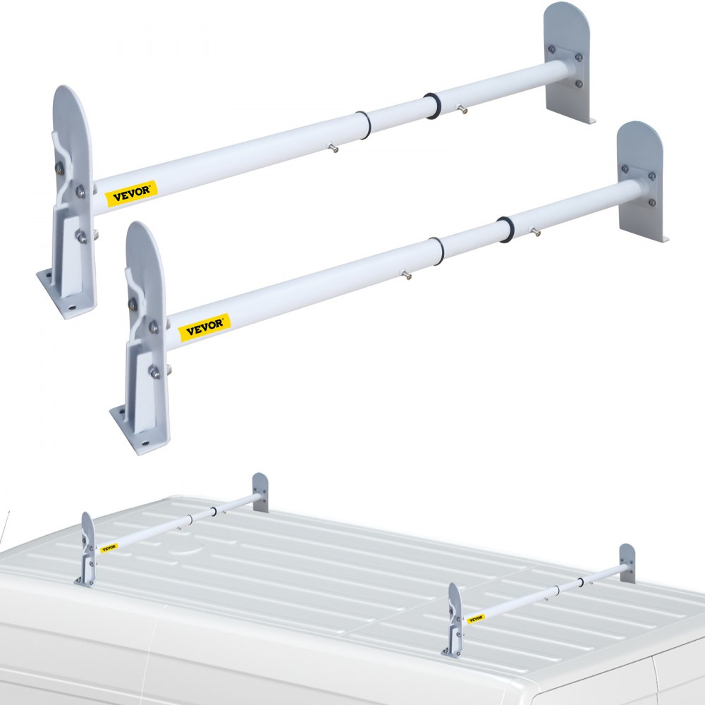 VEVOR VEVOR Universal Van Ladder portaequipajes de techo, 2 barras ...
