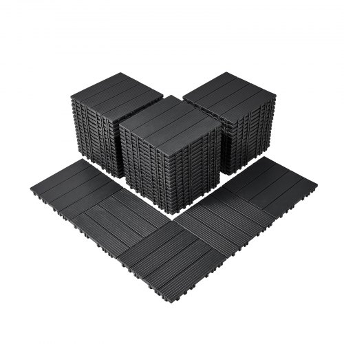 Placi de acoperire VEVOR, pachet de 54 12"x12" din plastic pentru ...