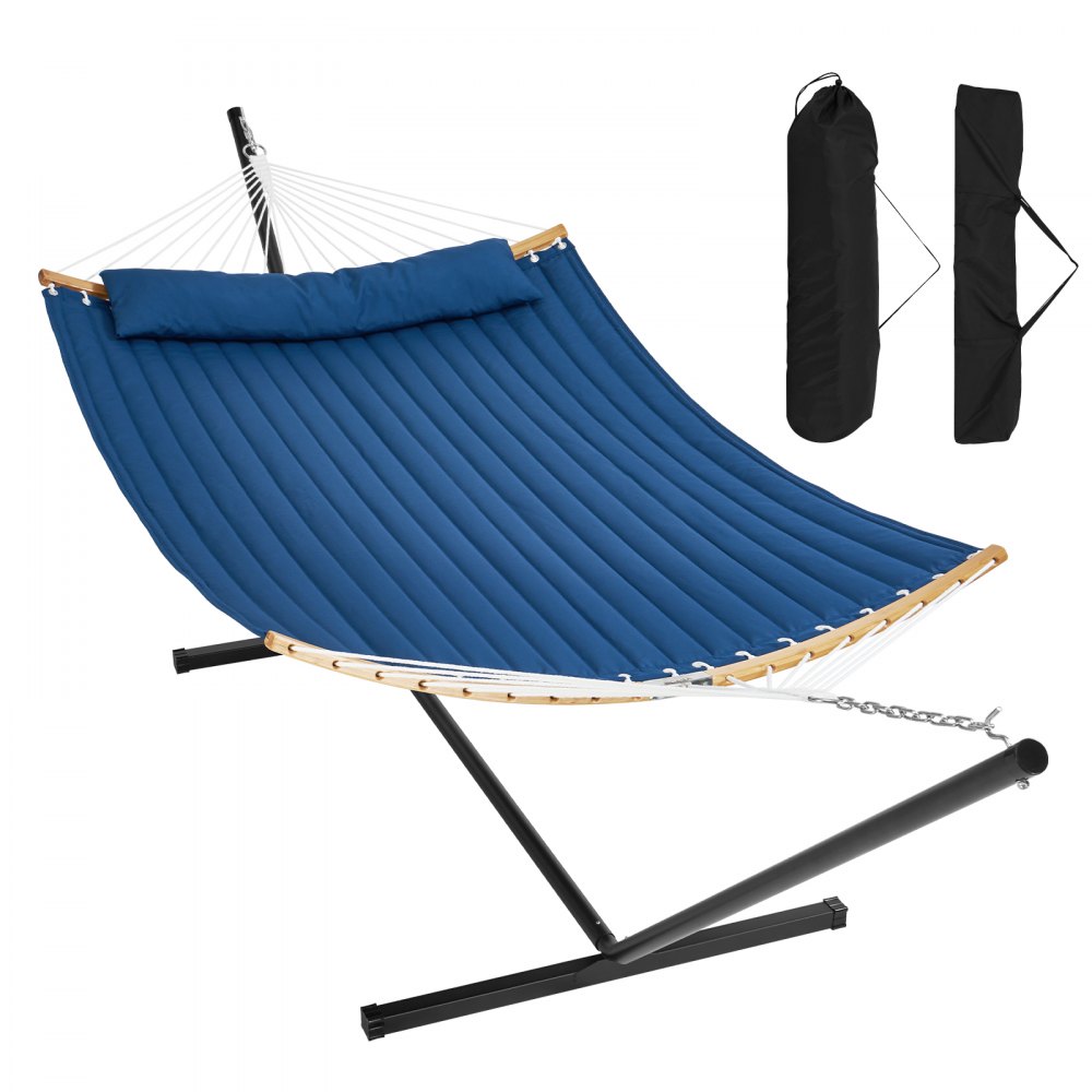 VEVOR Two Person Hammock with Stand Included, Double Hammock with ...