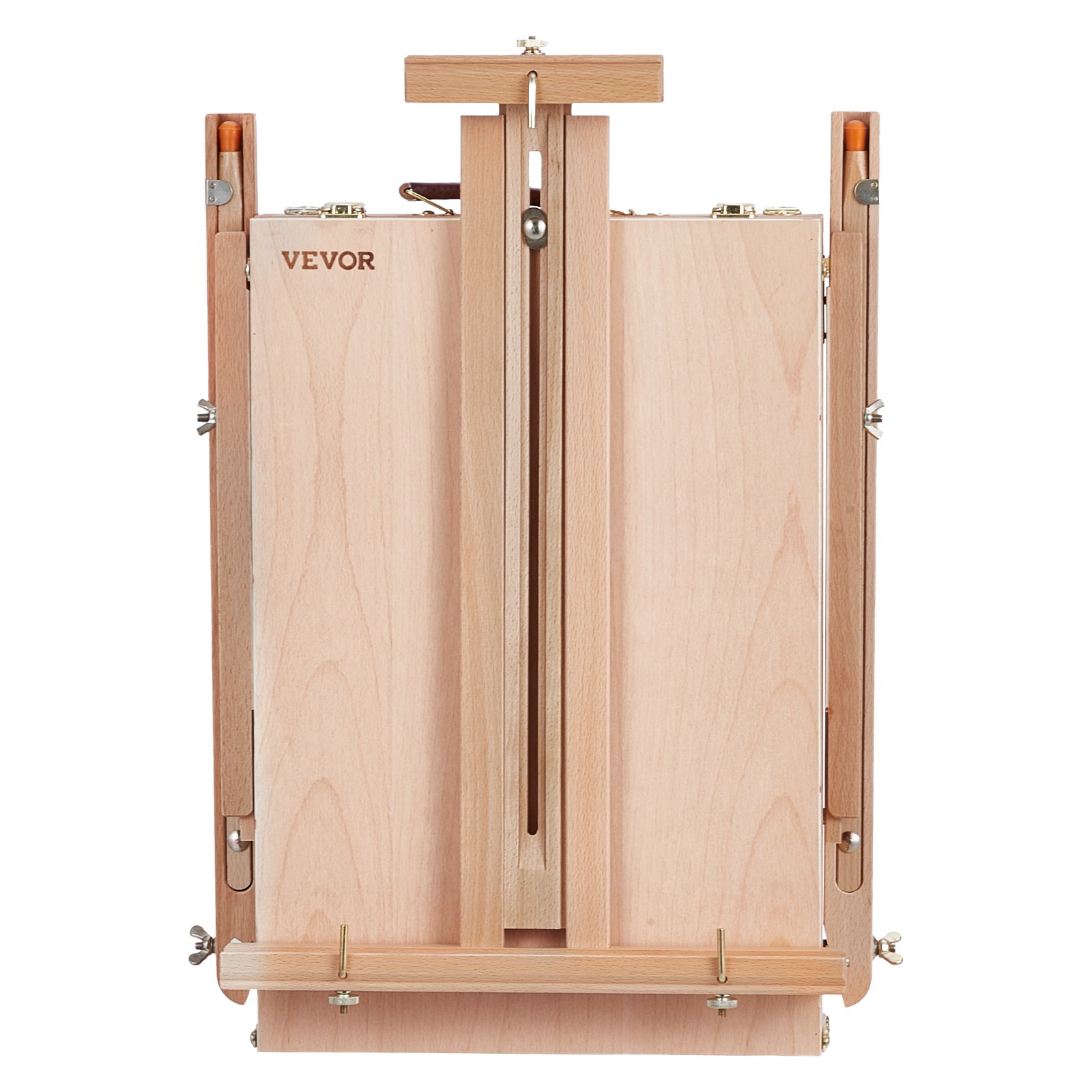 VEVOR French Box Easel – Adjustable, 34" Beechwood