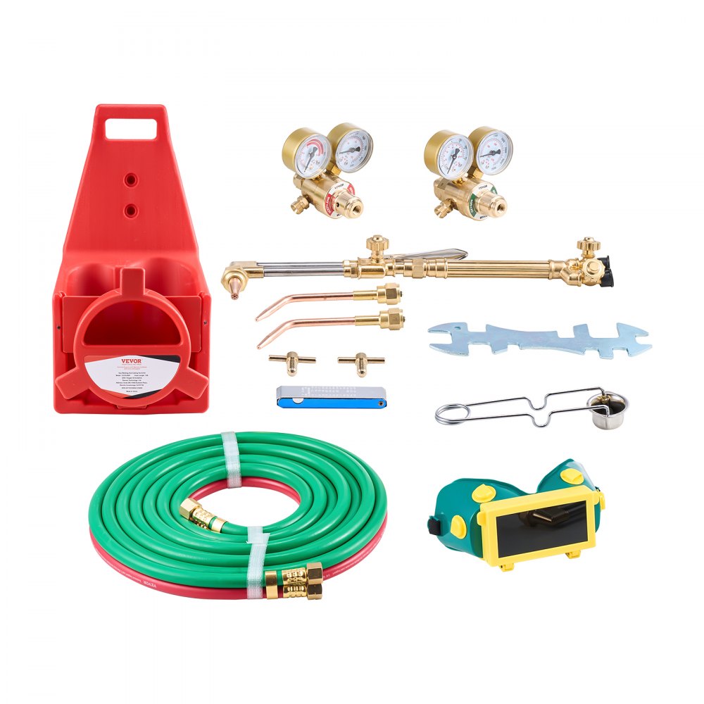 VEVOR oxy-acetylene welding torch kit — Portable 14PCS Set