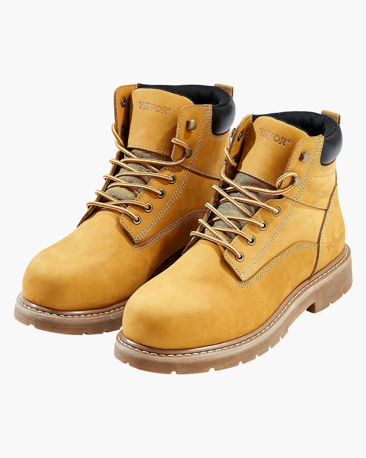 VEVOR Waterproof Work Boots for Men – US Size 8.5, ≧12.5mm