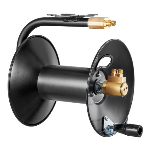 Welding Hose Reel Hand Crank Rewind Hose Reel Heavy Duty Steel for ...
