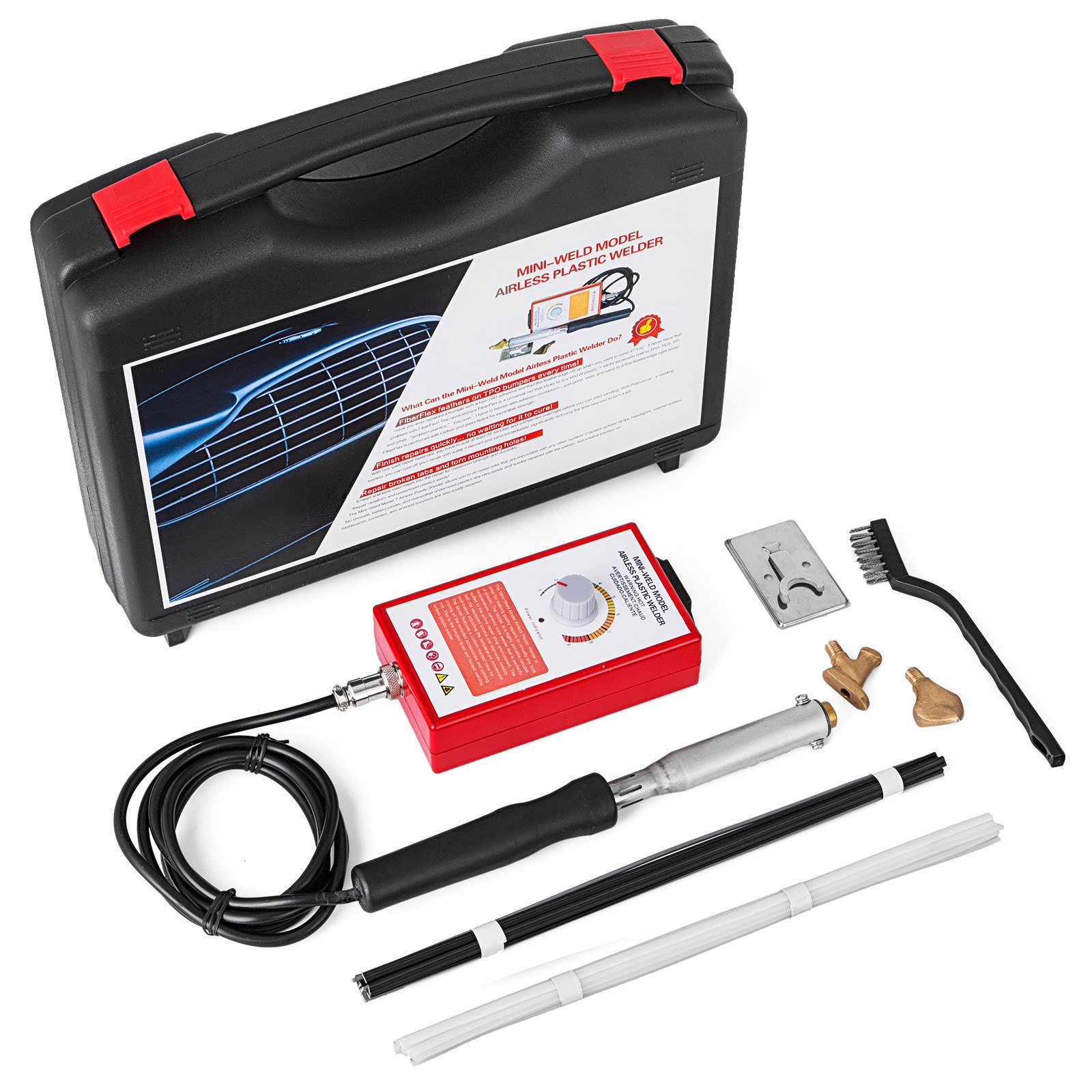 VEVOR Airless Plastic Welder Mini Weld Model 7 Variable Temperature ...
