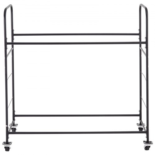 Rolling Tire Storage Rack 2-Shelf Tire Holder Hold up to 12 Standard ...