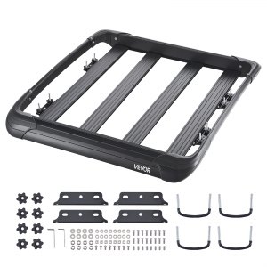 VEVOR Roof Rack Cargo Carrier, 1216 x 1020 x 142 mm, Universal Rooftop ...