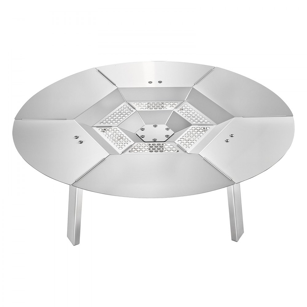 VEVOR Fire Pit Heat Deflector Round – 25" Stainless Steel