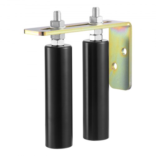 Sliding Gate Kit 6” Rolling Hardware with L-Bracket | VEVOR US