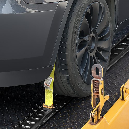 VEVOR E Track Tie Down Rail Kit, 5' Steel Rails, 4 Pack, Secure Cargo ...