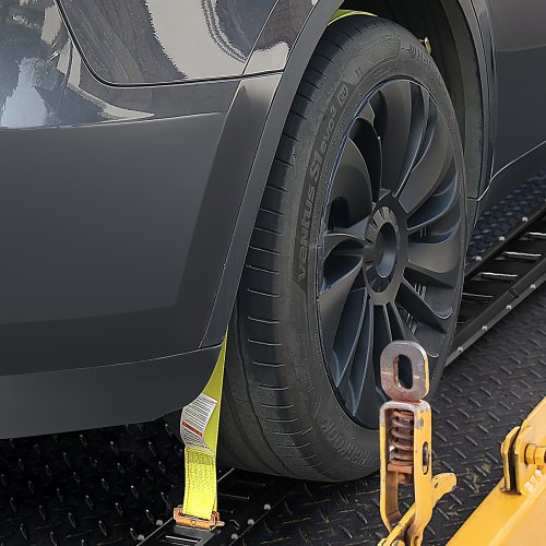 VEVOR E Track Tie Down Rail Kit, 2' Steel Rails, 4 Pack, Secure Cargo ...