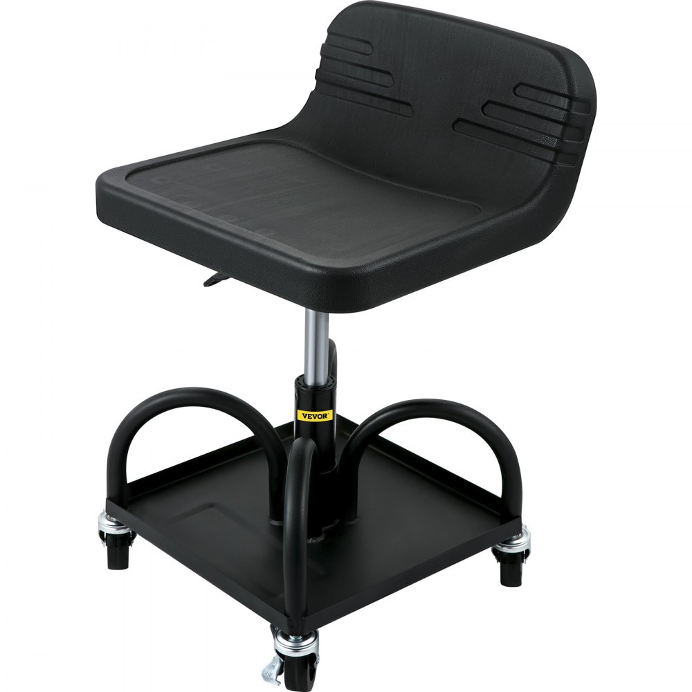VEVOR Rolling Garage Stool 300LBS Adjustable Mechanic Work Shop Seat w ...