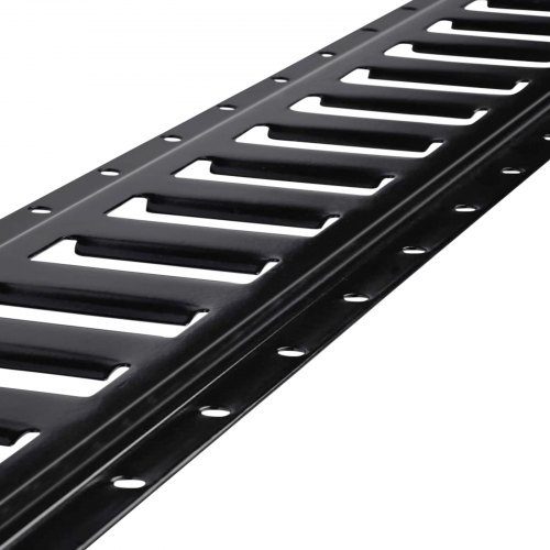 VEVOR Riel de amarre VEVOR E-Track, 4 rieles de acero de 4 pies con ...