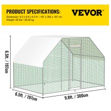 VEVOR Metal Chicken Coop: Safe, Strong, and Durable
