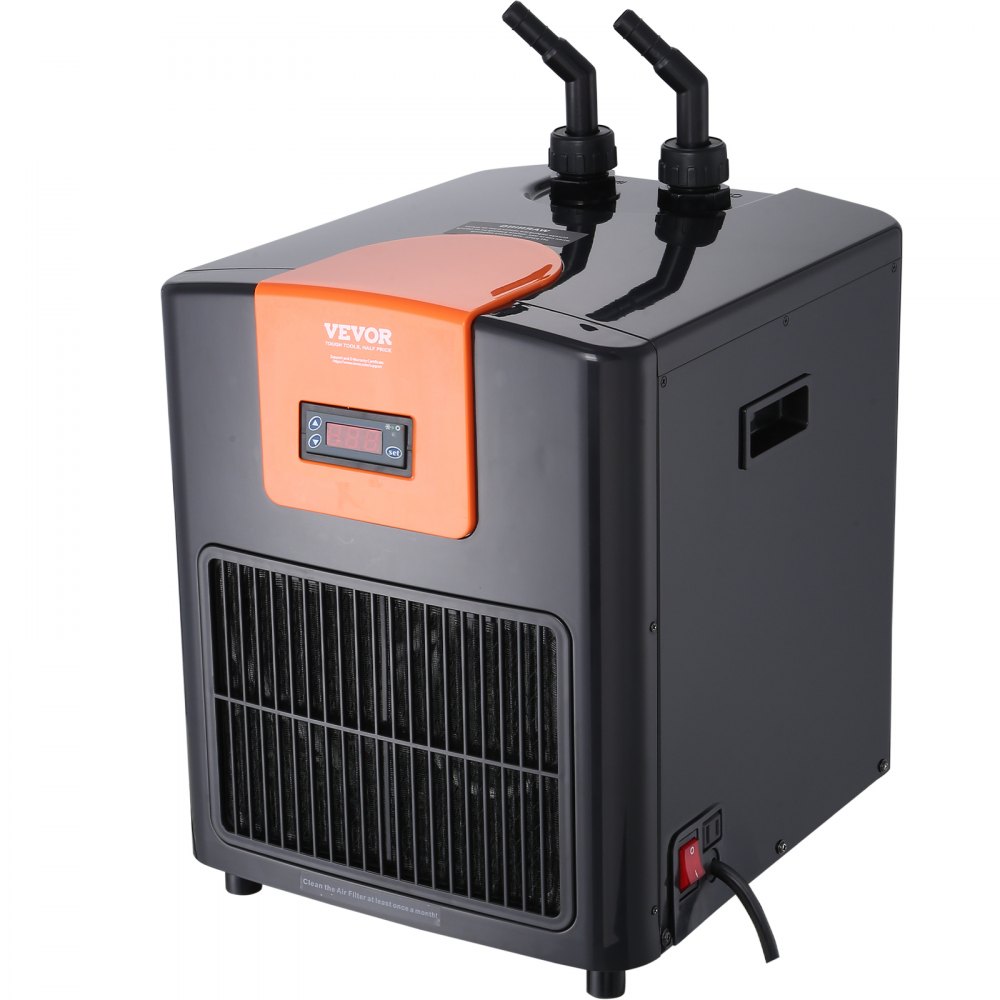 VEVOR Aquarium Chiller, 92 Gal 348 L, 1/4 HP Hydroponic Water Chiller ...