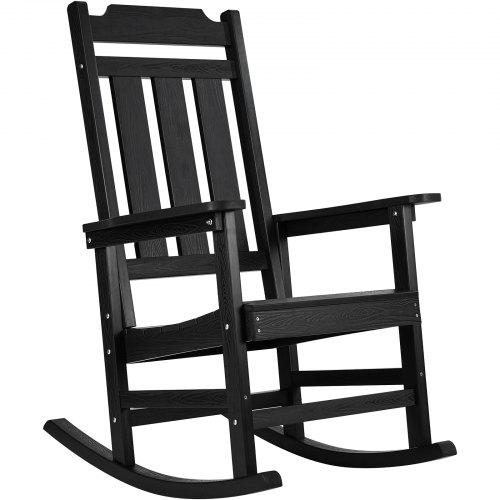 VEVOR Porch Rocker HIPS Outdoor Rocking Chair High Back 2 pcs 400 lbs ...