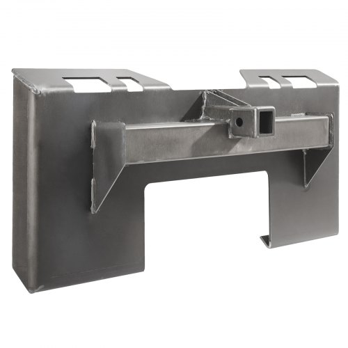 VEVOR 1/4" Skid Steer Attachment Plate, Skid Steer Mount Plate with 2. ...