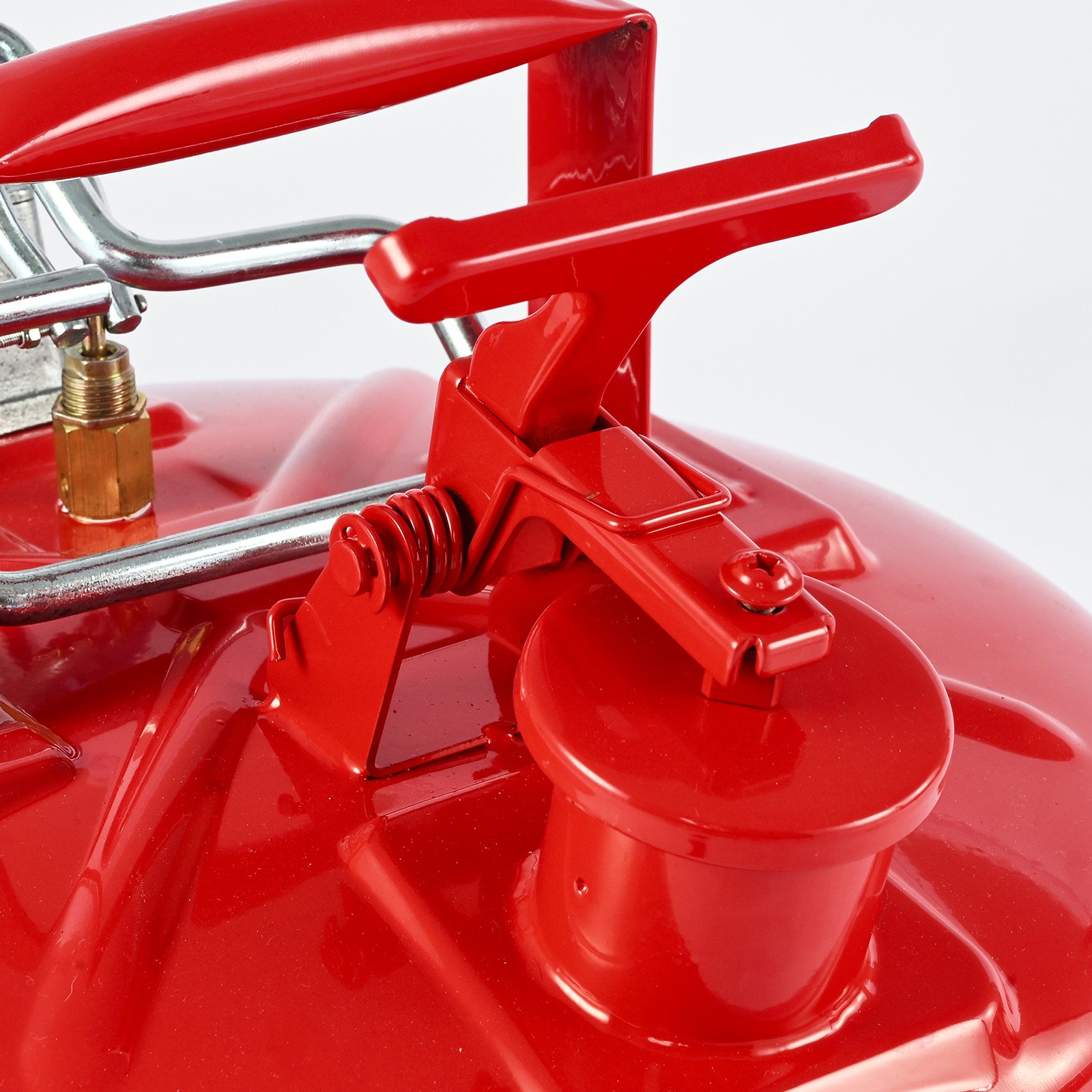 VEVOR Safety Gas Can, 5 Gallon Type II Red Safety Can for Gasoline with ...