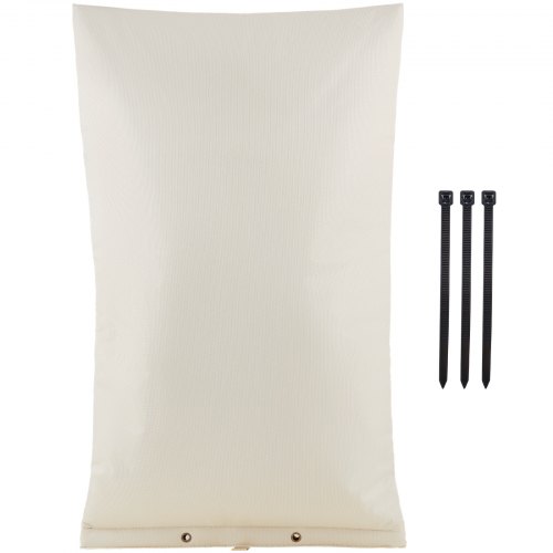 VEVOR Fiber Cotton Well Head Pump Cover, 20''W x 34''H, Pipe Insulation ...