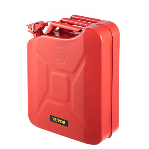 VEVOR Fuel Can, 5.3 Gallon / 20 L Portable Gas Can with Flexible Spout ...