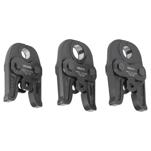 VEVOR MegaPress Jaws, 3PCS Pressing Jaws 1/2", 3/4" & 1" for MegaPress ...